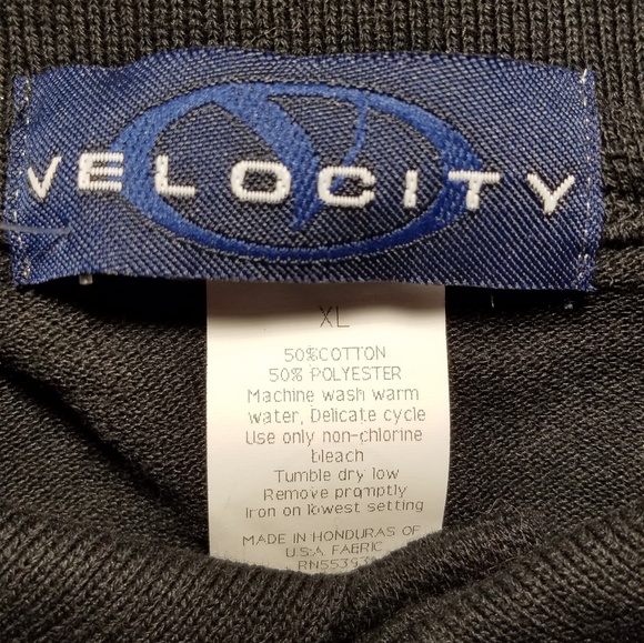 Velocity | Shirts | New Black Short Sleeve Velocity Polo | Poshmark